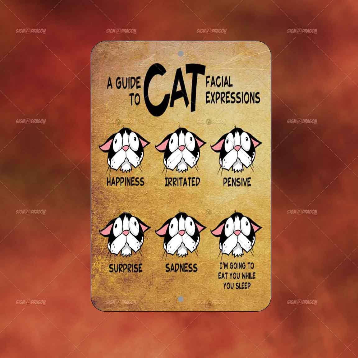 Guide to Cat Facial Expressions IV - Sign Dragon