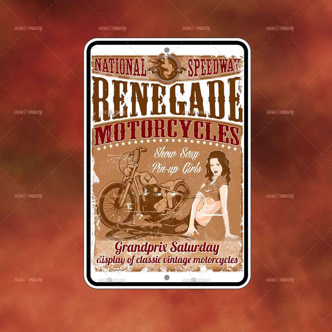 Renegade Motorcycles - Sign Dragon